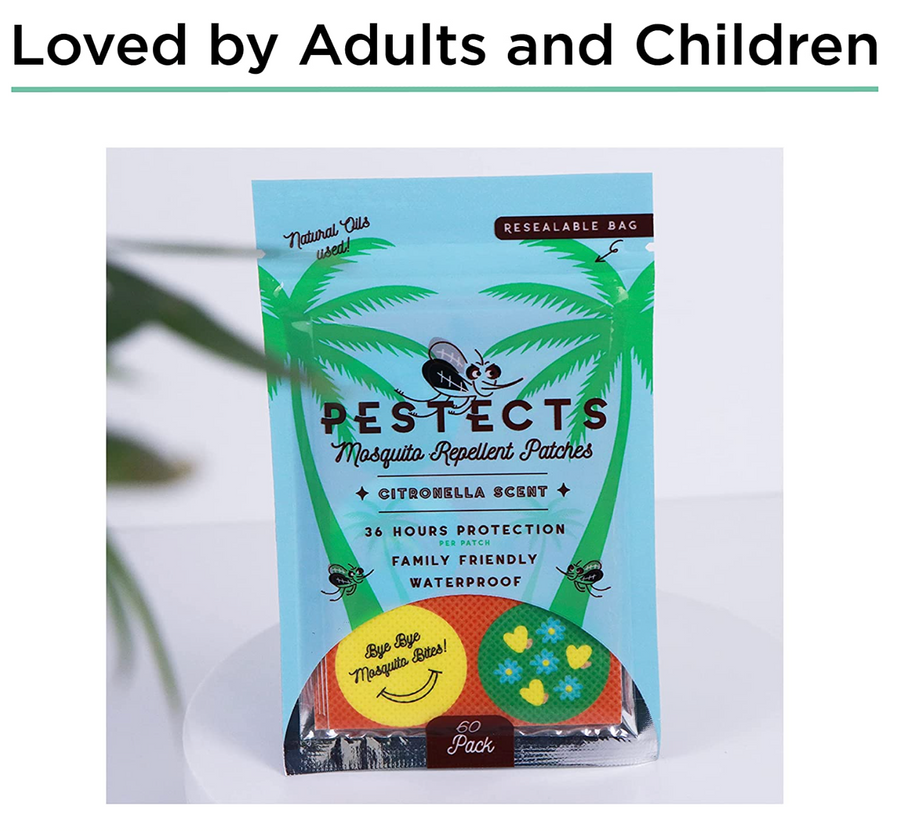 Insect Repellent Patches 60 Pack – Pestects